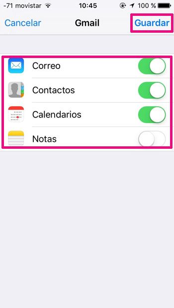 Cómo configurar una cuenta de Gmail en iPhone