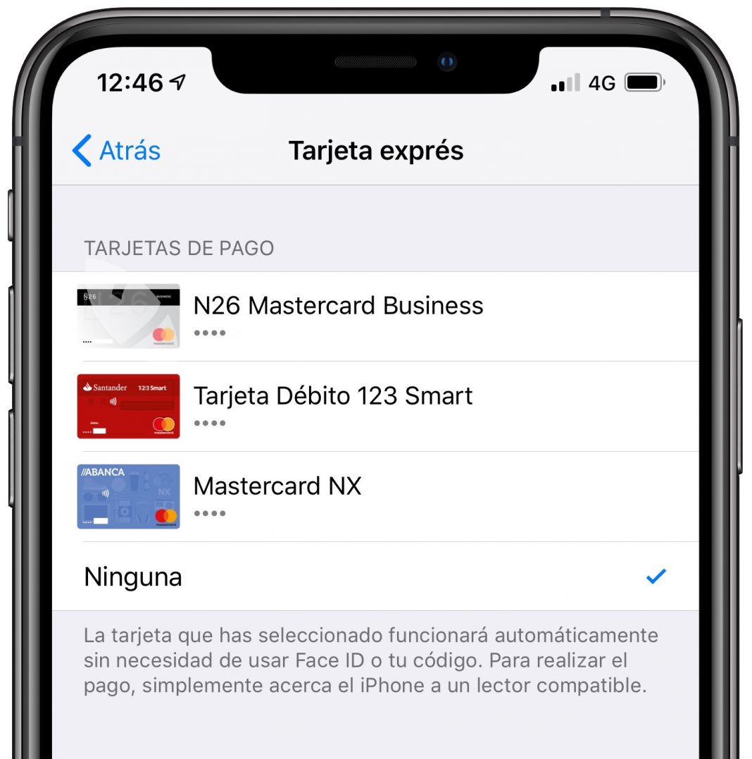 Cómo añadir una tarjeta exprés o tarjeta de transporte a Apple Pay